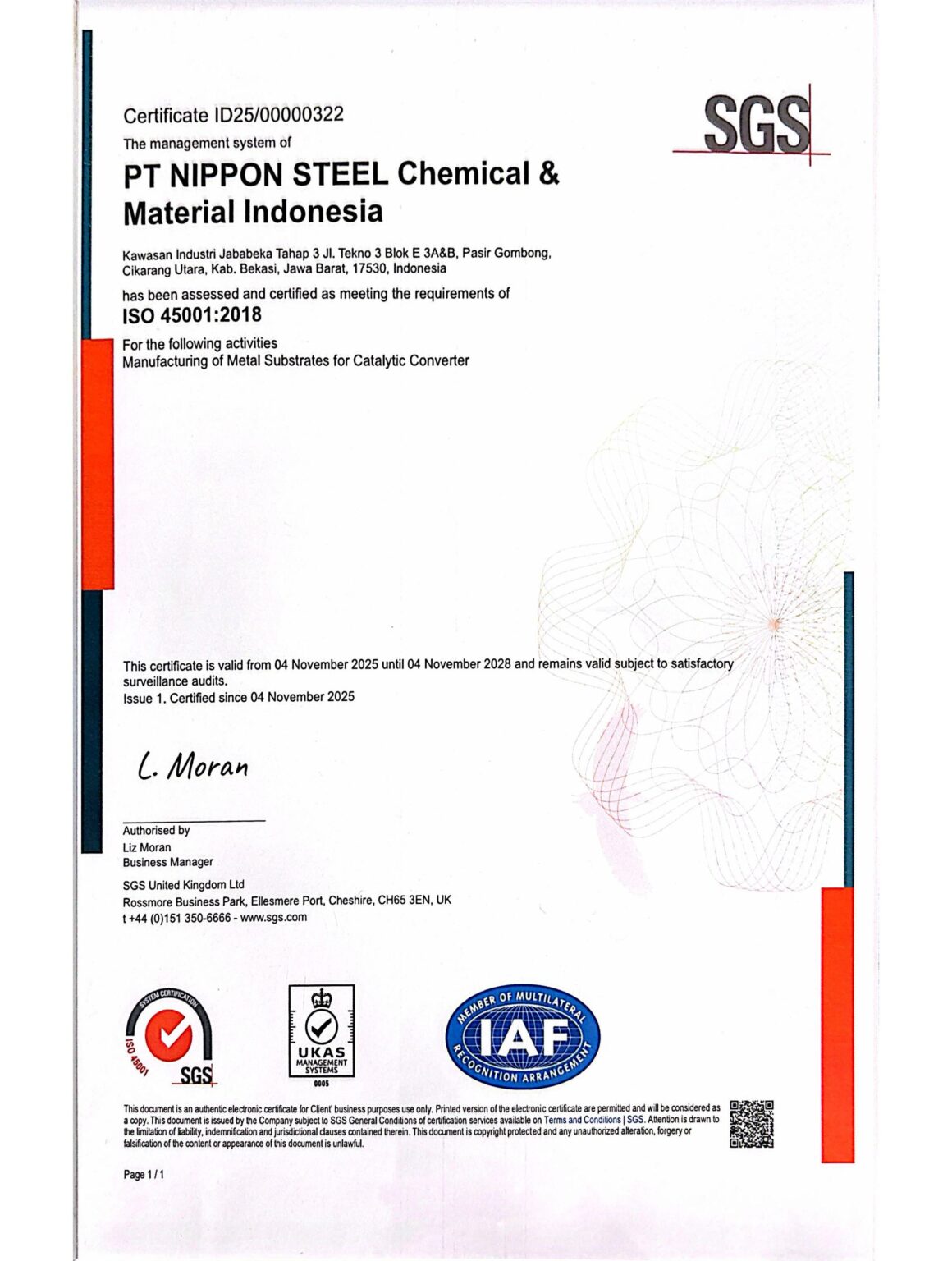 About Us - PT. Nippon Steel Chemical And Material Indonesia